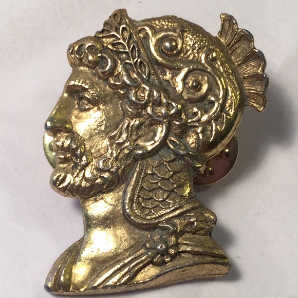 Vintage | Jewelry | Vintage Greek Soldier Lapel Pin | Poshmark